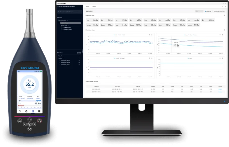 Home Sound And Vibration Measurement And Testing Crysound