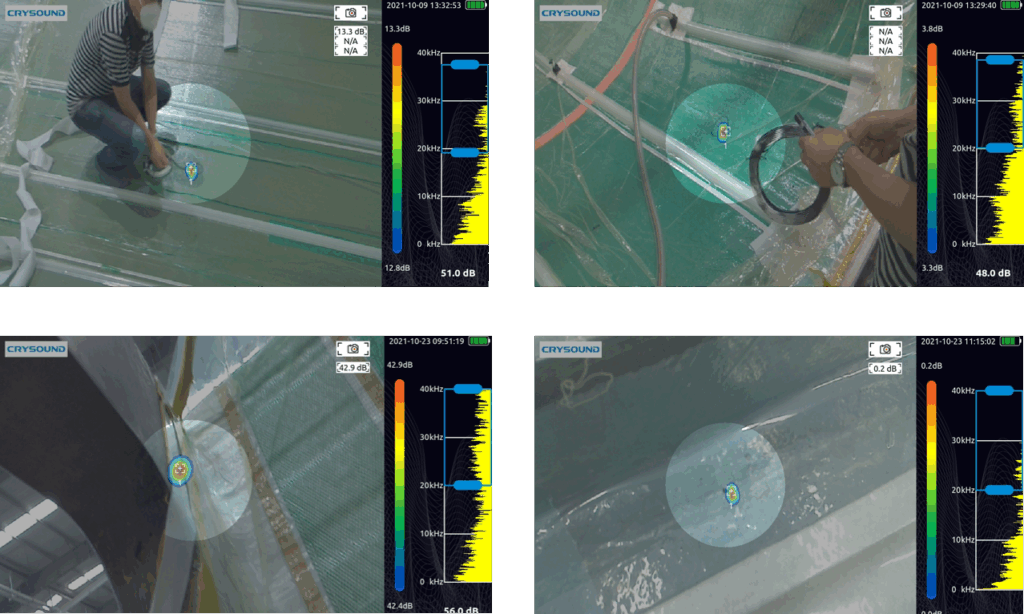 Two Case Studies on Visual Vacuum Leak Detectors in the Composite ...