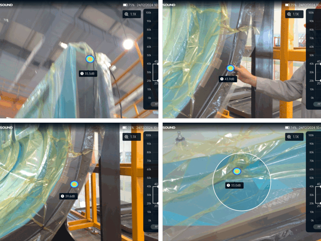 Two Case Studies on Visual Vacuum Leak Detectors in the Composite ...