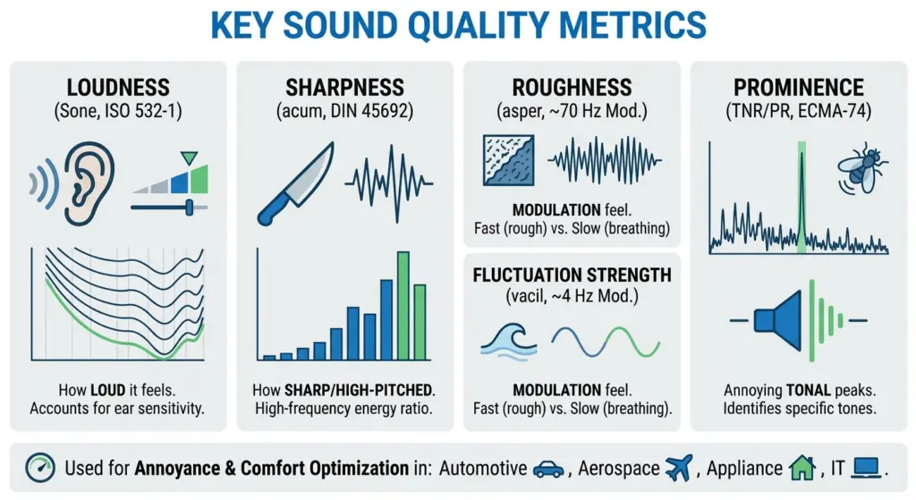 ISO 532 & ECMA-74 Sound Quality Measurement with OpenTest - Sound and ...